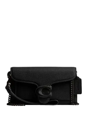 COACH Tabby Wristlet - Pewter/black
