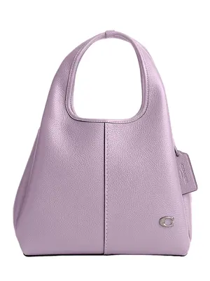 COACH Lana Shoulder Bag 23 Silver/soft Purple