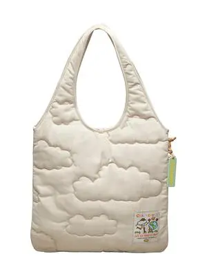 COACHTOPIA Coachtopia Loop Flat Tote With Cloud Quilting Cloud
