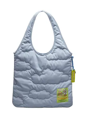 COACHTOPIA Coachtopia Loop Flat Tote With Cloud Quilting Twilight