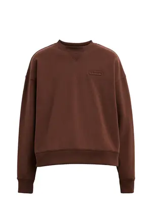 COACH Essential Crewneck Brown