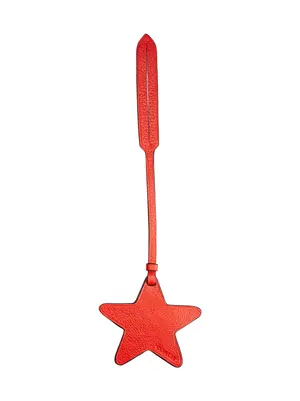 COACH Coach Remade Star Bag Charm Red