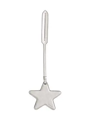 COACH Coach Remade Star Bag Charm Silver Metallic