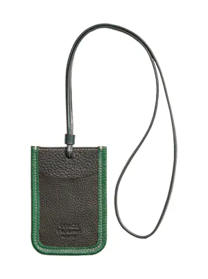 COACH Coach Remade Lanyard Green Multi