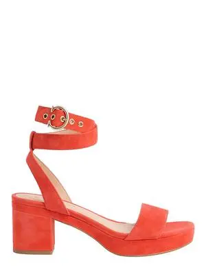 COACH Restored Serena Sandal Fiery Red