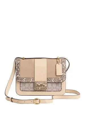 COACH Restored Alie Shoulder Bag - Brass/stone Ivory