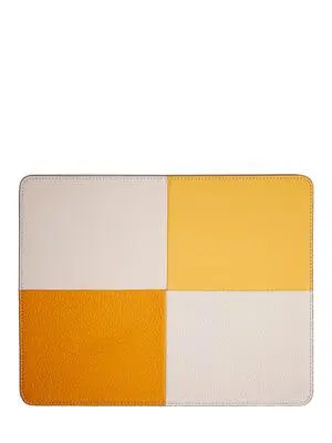 COACH Remade Colorblock Mouse Pad Beige Multi