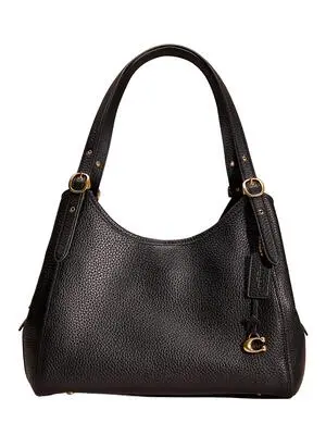 COACH Lori Shoulder Bag - Brass/black