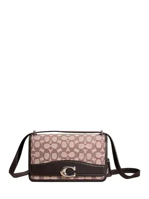 COACH® Restored Bandit Shoulder Bag - Silver/cocoa Black