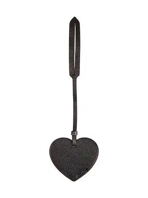 COACH Coach Remade Heart Bag Charm Black/grey