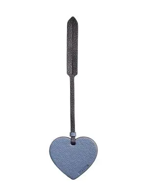 COACH Coach Remade Heart Bag Charm Blue
