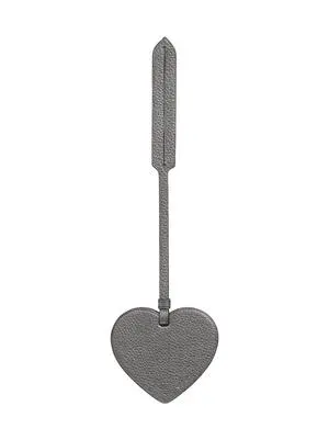 COACH Coach Remade Heart Bag Charm Gunmetal