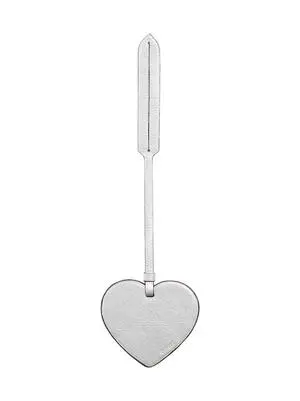 COACH Coach Remade Heart Bag Charm Silver Metallic