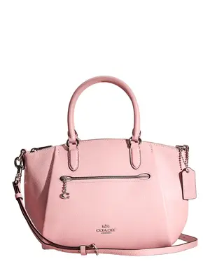 COACH Restored Elise Satchel Silver/blossom