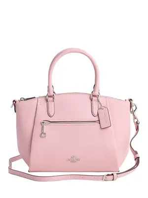 COACH Restored Elise Satchel Silver/powder Pink