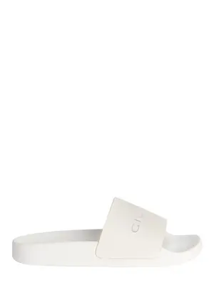 GIUSEPPE ZANOTTI Brett Flat Slides - White