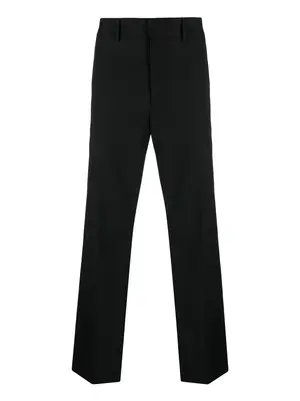 Patrizia Pepe Straight Leg Trousers - Black