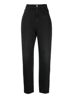 TOTEME Tapered-leg Jeans - Black