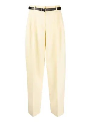 JIL SANDER Jil Sander Regular Butter Wool Trousers