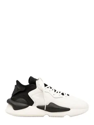 Y3 Kaiwa Leather Sneakers - White