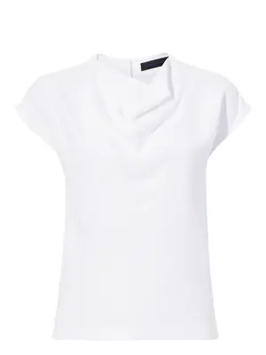 PROENZA SCHOULER Matte Viscose Crepe Shell Top