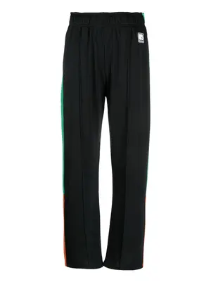 WALES BONNER Logo-patch Track Pants - Black