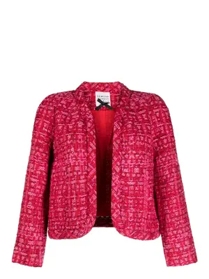 EDWARD ACHOUR PARIS Edward Achour Paris Cropped Tweed Jacket