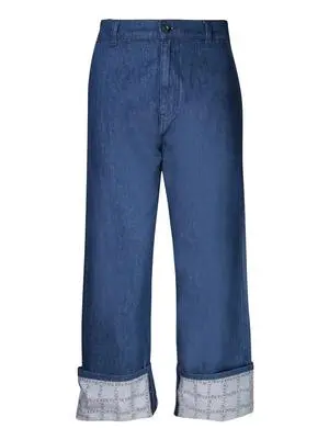 JW Anderson Wide Leg Jeans - Blue