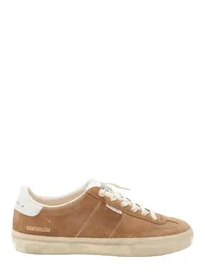 GOLDEN GOOSE Soul-Star Suede Sneakers Tan