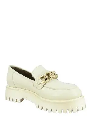 SAINT G SAINT G Donna Platform Loafer Off White