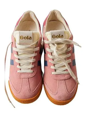Gola Elan Suede Sneakers Coral Pink/moonlight