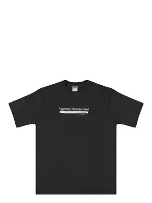 Supreme Inc. T-shirt 'black' Black