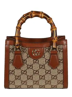 Gucci Diana Handheld Bag - Tan