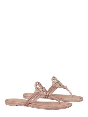 Tory Burch Tory Burch Miller Pavé Knotted Sandal Malva