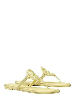 Tory Burch Tory Burch Miller Pavé Knotted Sandal Matte Sun