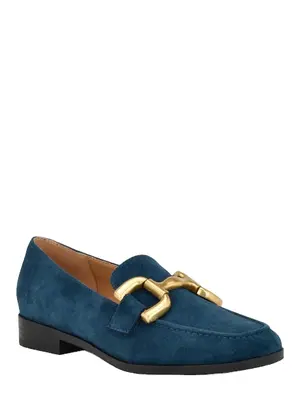 Nine West Nine West Lilma Loafer Dark Blue