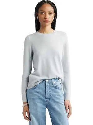 Nordstrom Cashmere Crewneck Sweater - Blue Dawn