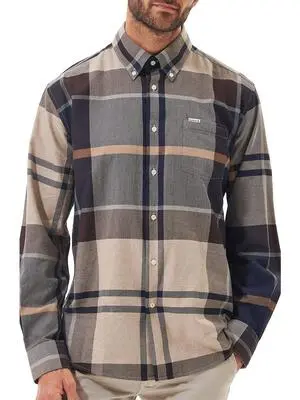 Barbour Bearpark Regular Fit Plaid Button-down Shirt - Autumn Dress