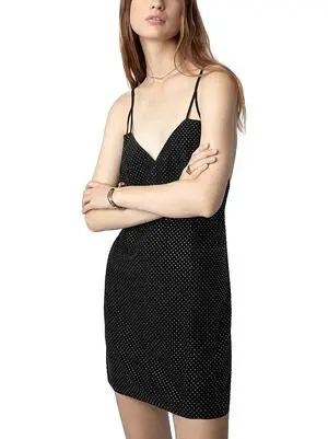 Zadig&Voltaire Rohanna Cdc Strass Dress - Noir