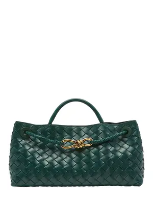 Bottega Veneta Small Andiamo Shoulder Bag Emerald