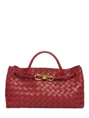 Bottega Veneta Small Andiamo Shoulder Bag Rosewood