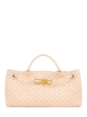Bottega Veneta Small Andiamo Shoulder Bag Whtmulti