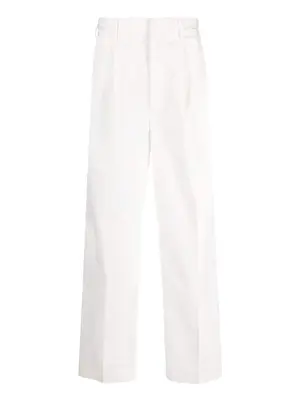 Emporio Armani Straight-leg Trousers - Neutrals