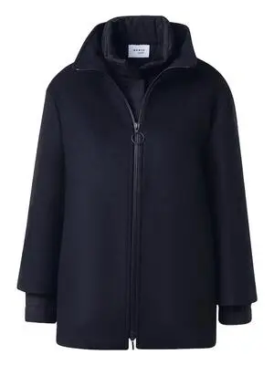 Akris Core Layered Wool-blend Jacket - Black