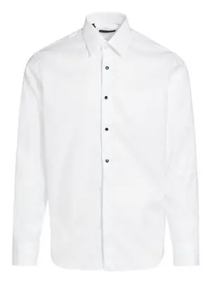 SAKS FIFTH AVENUE Collection Cotton Tuxedo Shirt