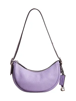 COACH Luna Shoulder Bag Silver/light Violet
