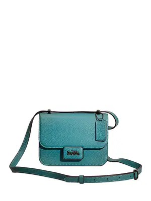 COACH Alie Shoulder Bag 18 - Pewter/retro Teal