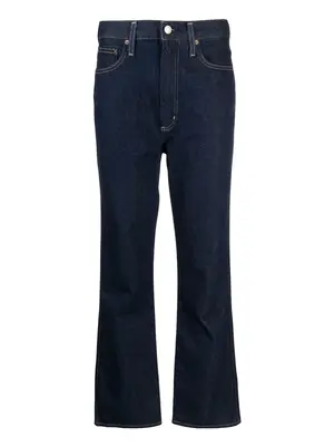 AGOLDE Whisper Mid-rise Flared Jeans - Blue