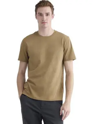 Everlane Essential Organic Crew Neck Tshirt - Aged Brass