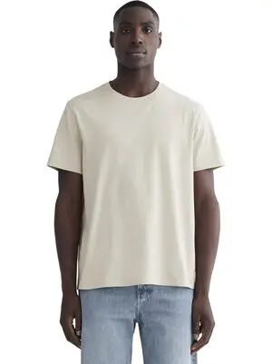 Everlane Essential Organic Crew Neck Tshirt - Silver Lining